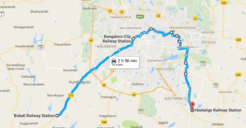 Bengaluru Suburban Rail: 10 Possible Rail Routes To Decongest India’s ...